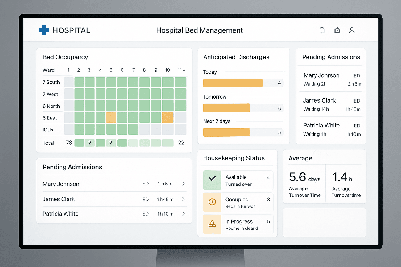 Healthcare Dashboard Examples | Key Types, KPIs & Benefits
