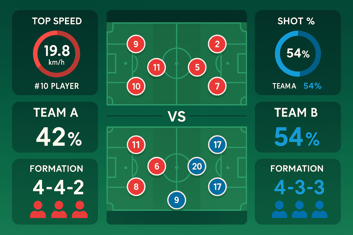 Sports Data Visualization Guide: Examples, Tools & Trends